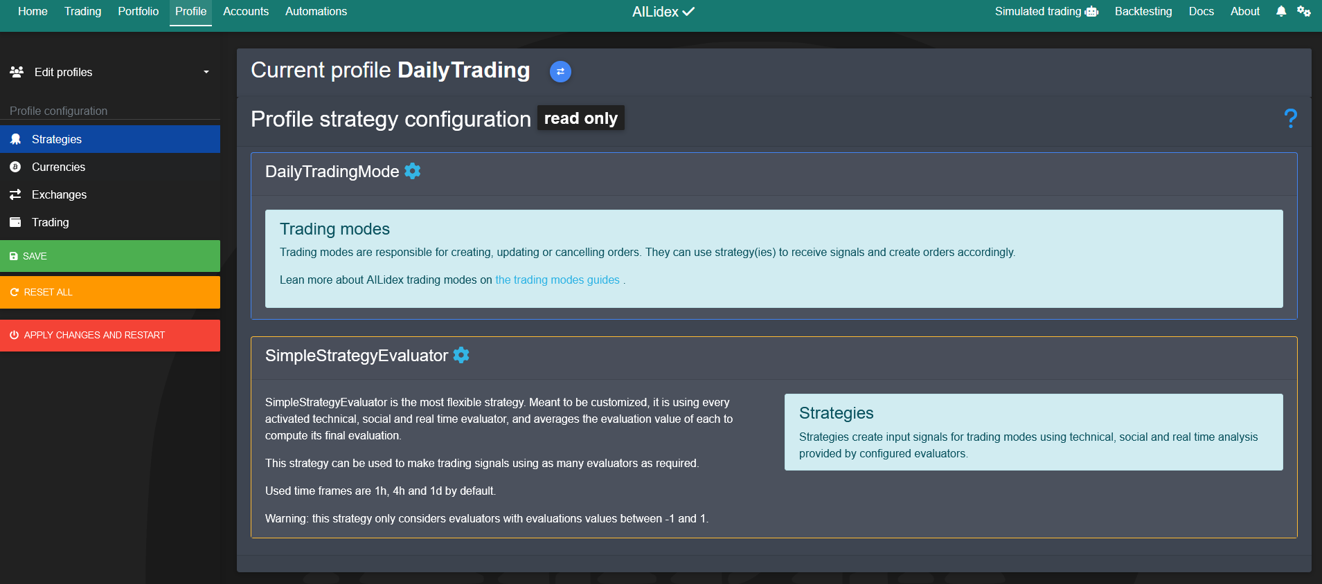 Profiles – AILidex Documentation | AILidex Cloud Solutions